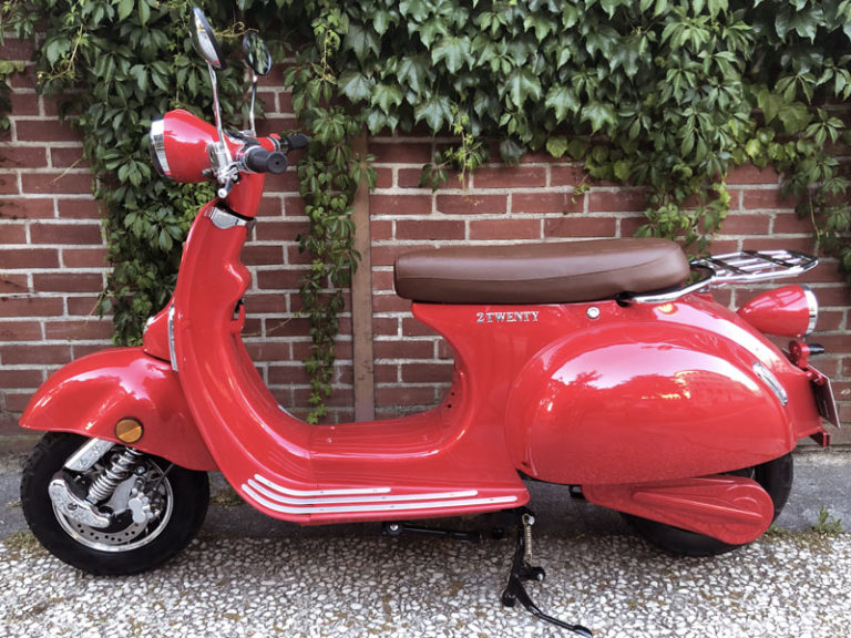 Scooter électrique 2Twenty Roma garanti, sans permis équivalent 50cc