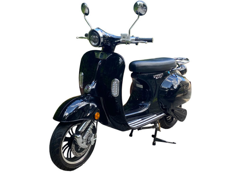 Compre uma scooter elétrica com um visual retrô. 2Twenty é um veículo ...